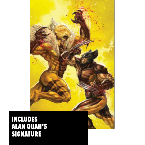 Wolverine #41 Exclusive Virgin Cover Variant Signed by Alan Quay