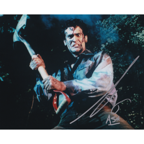Bruce Campbell Autographed 8"x10" Photo (Evil Dead)