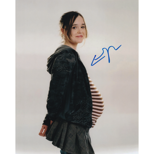 Elliot Page Autographed 8"x10" Photo (Juno)